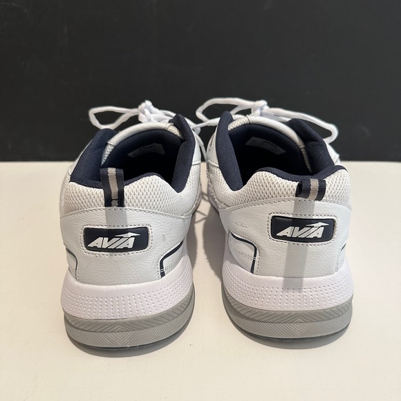Avia | Shoes | Avia White And Navy Tennis Shoes | Poshmark